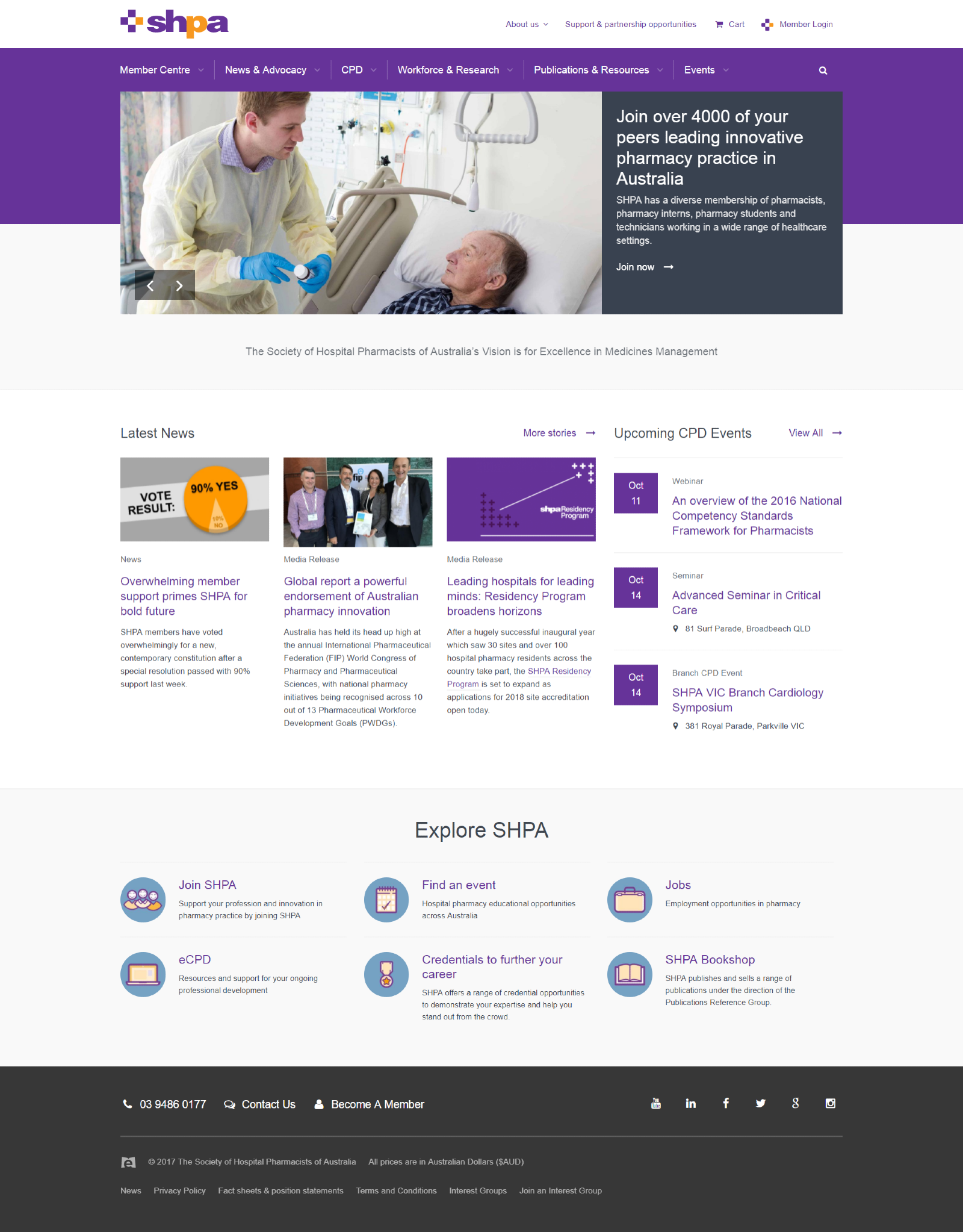 Association, Charity, NFP & Club Design Portfolio - Member Evolution